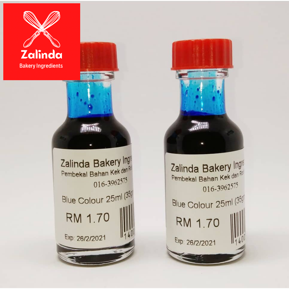 Blue Food Colouring 25ml (35gm) | Shopee Malaysia