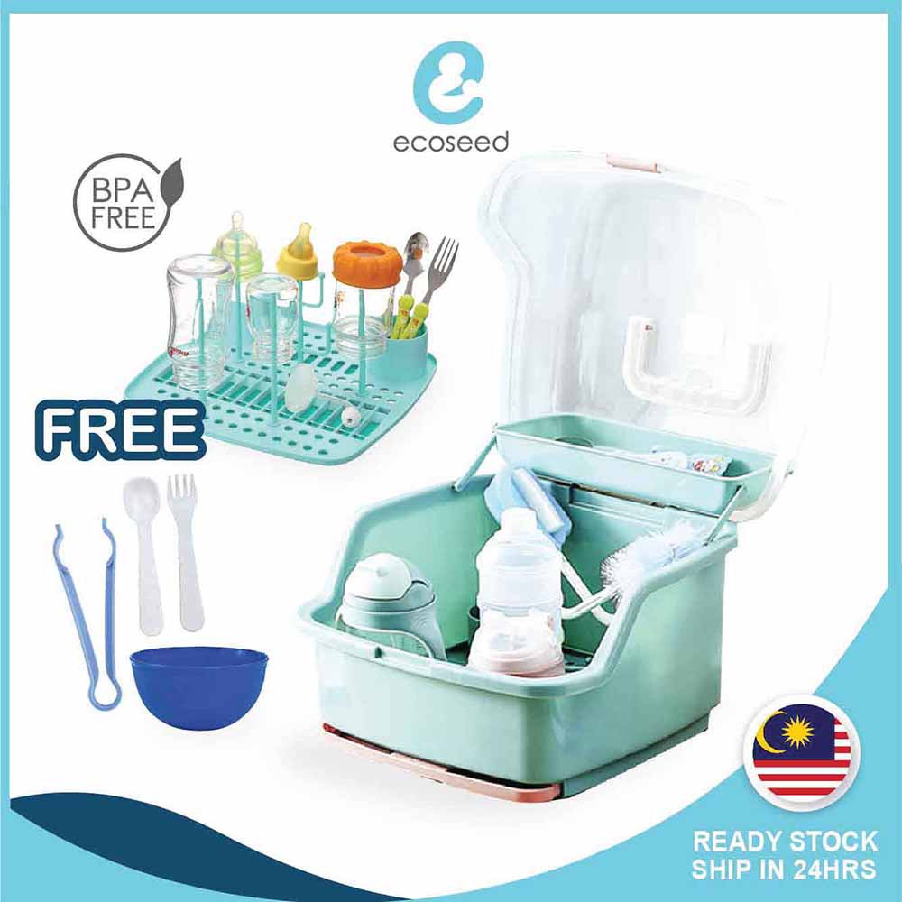 Milk Bottle Storage Box Portable Baby Bottle Drying Racks Baby ...