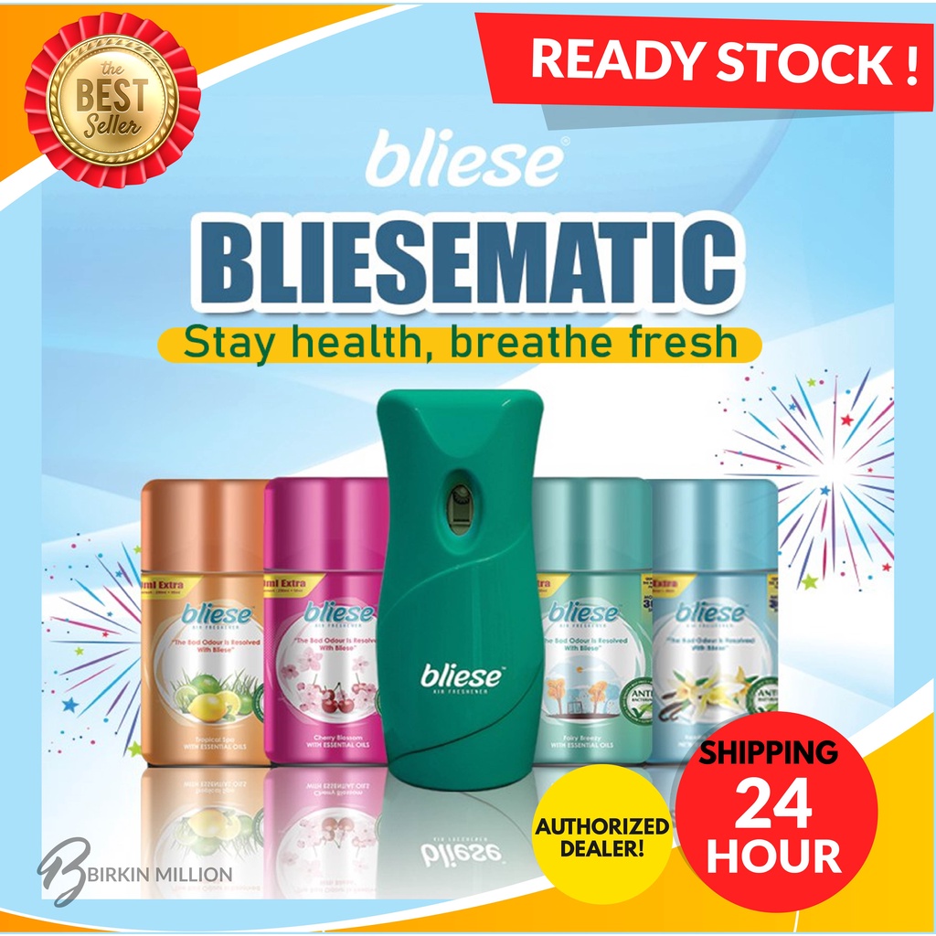 Air Freshener Dispenser BLIESEMATIC Set Pewangi Bilik Pewangi Rumah ...