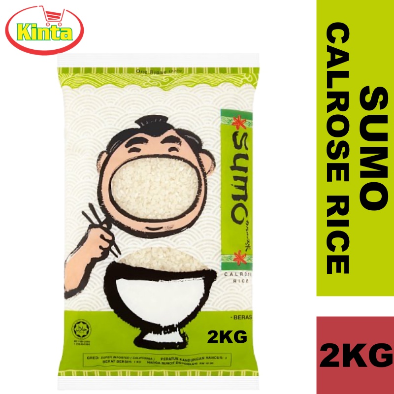 [HALAL]SUMO CALROSE RICE SUSHI (2KG)/ SUMO BERAS SUSHI (2KG) | Shopee ...