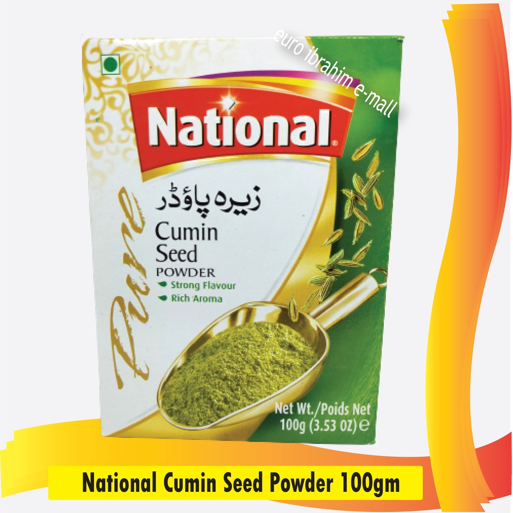 National Cumin Seed Powder 100g | Shopee Malaysia