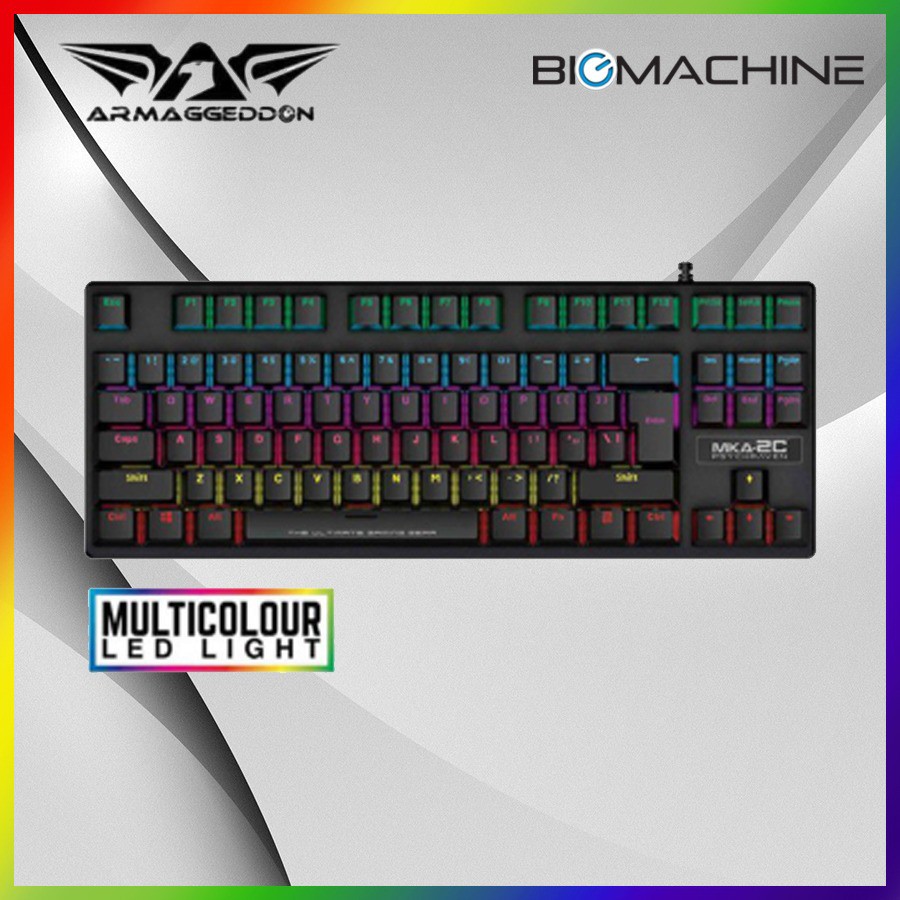 Armaggeddon SMK-2C | MKA 2C | 3C Psychfalcon Mechanical Blue Switch ...