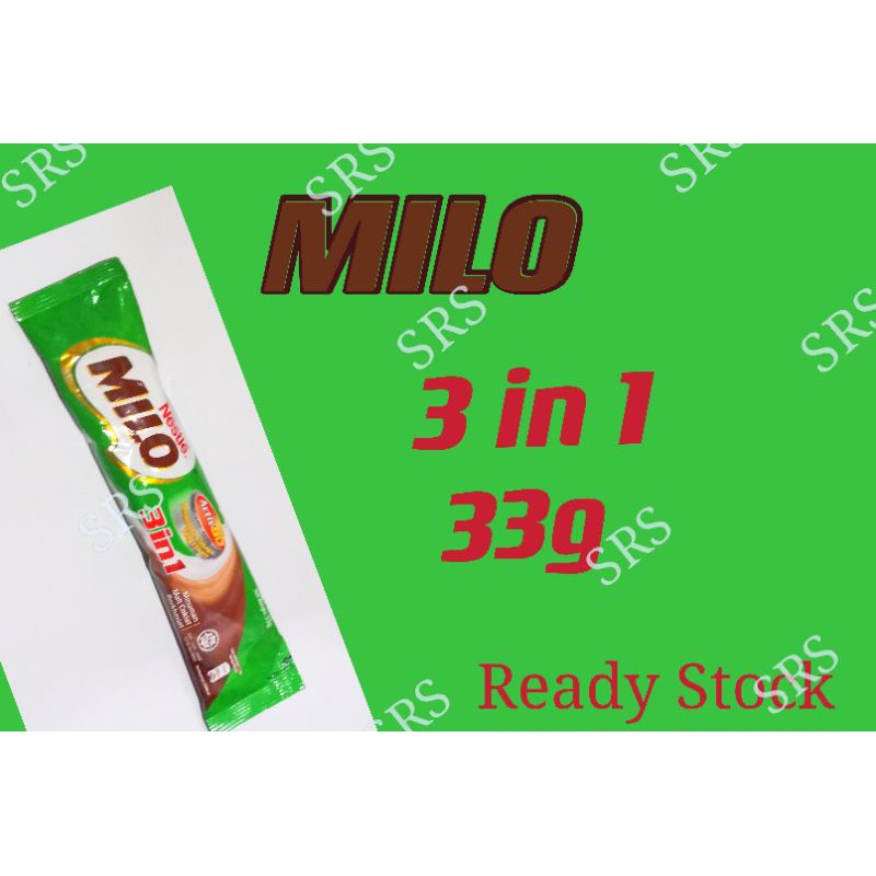 Milo stick 3 in 1 (Nestle) | Shopee Malaysia