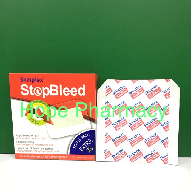 Skinplex StopBleed Box ( 3pcs+2 pcs extra ) | Shopee Malaysia