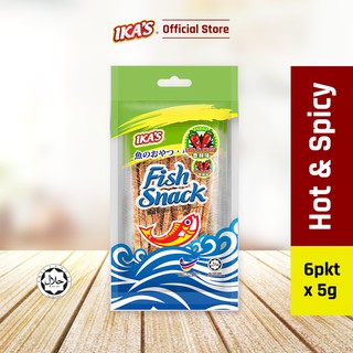 IKA'S Fish Snack 6packs x 5g (Shredded) | Shopee Malaysia