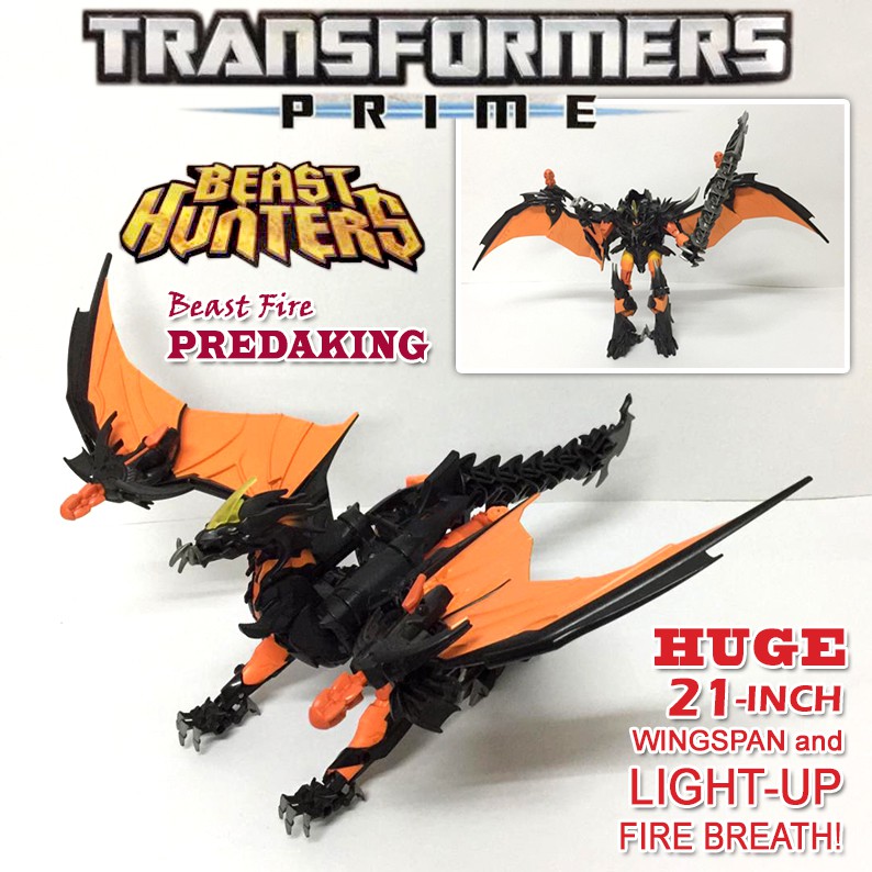 Transformers Prime Beast Hunters Predaking Leader Class