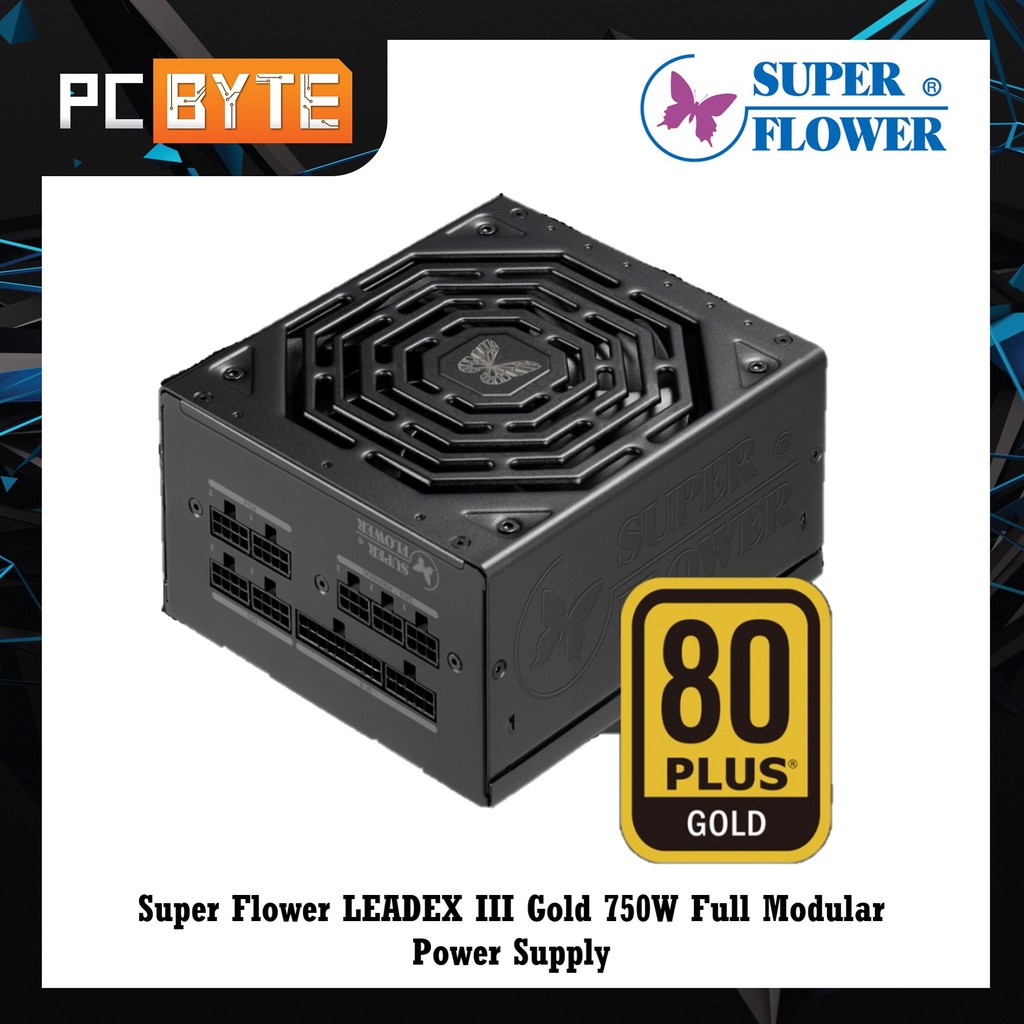 Super Flower Leadex III GoldFull Modular Power Supply (750W) | Shopee ...