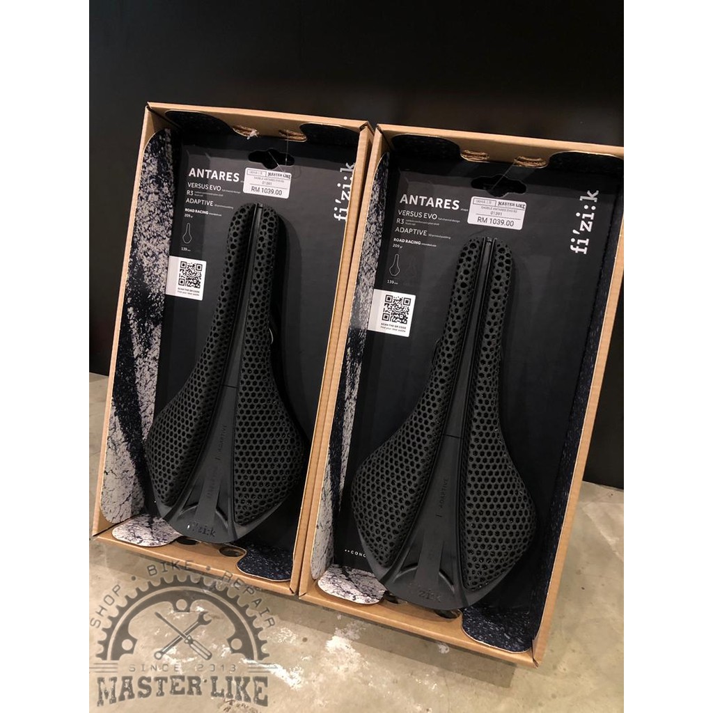 FIZIK SADDLE ANTARES VERSUS EVO R3 ADAPTIVE -3D printed padding - 139 mm | Shopee Malaysia