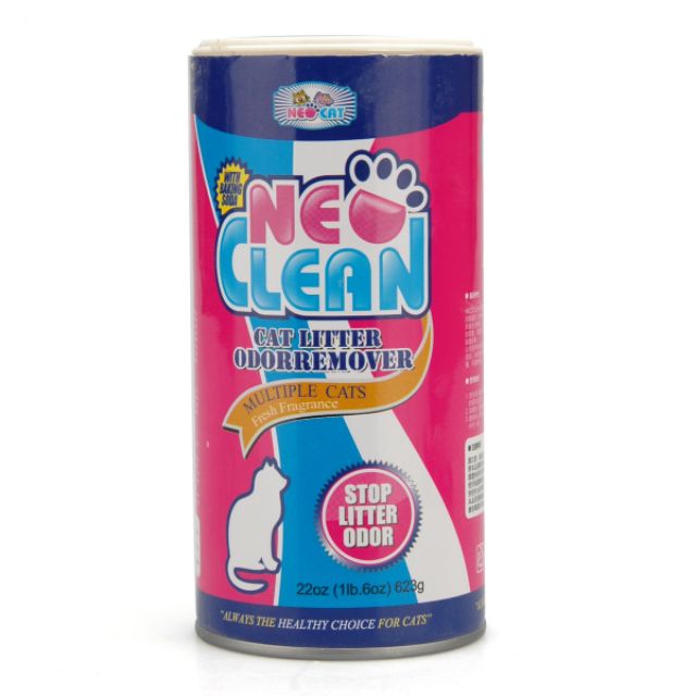 623g NEO CLEAN Cat Litter Odor Remover Deodorizer Stop Litter Odor ...