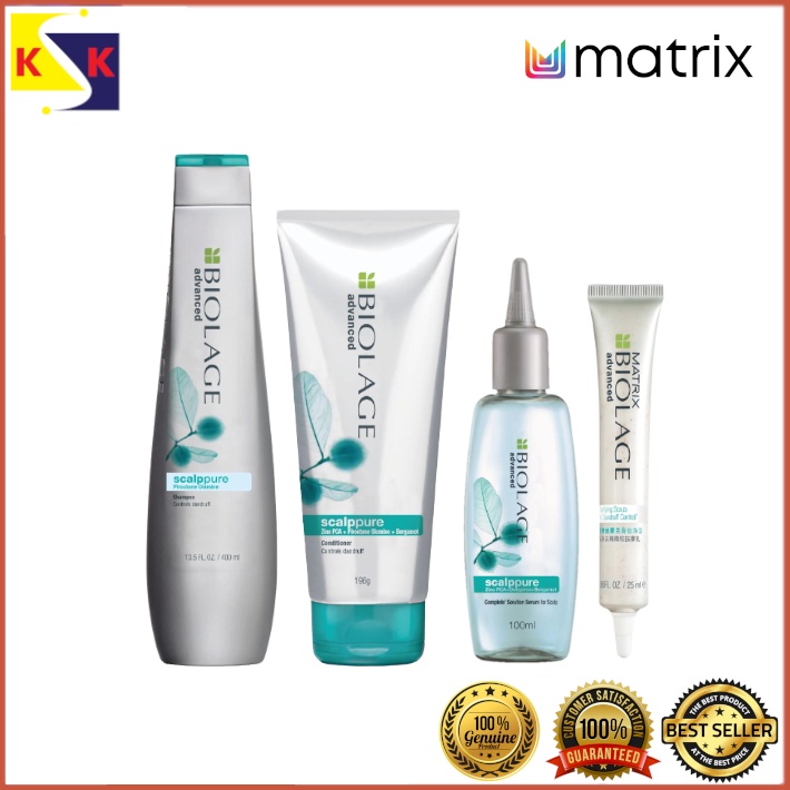 Matrix Biolage Scalppure Shampoo/Conditioner/Scrub/Serum | Shopee Malaysia