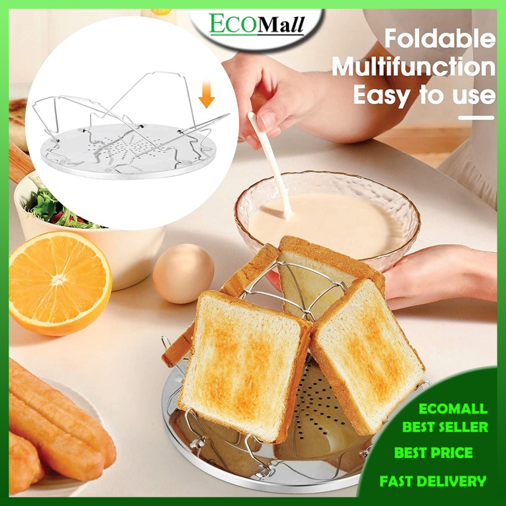Toast Bread Holder Cooling Grid Bread Rack Bread Toast Shelf 4 Slice ...