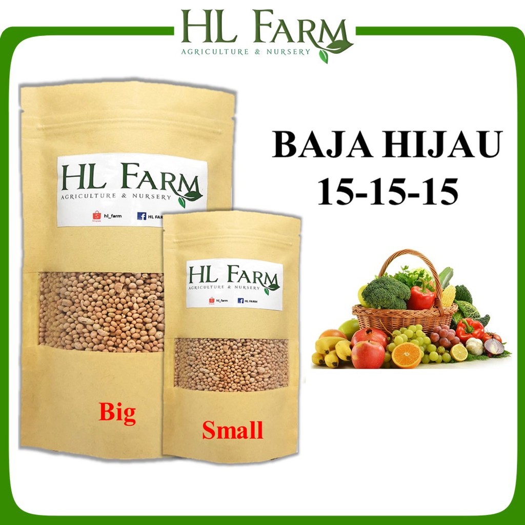 Baja Hijau (Baja Import) NPK 15-15-15-2S+TE / Baja Sebatian / Baja ...