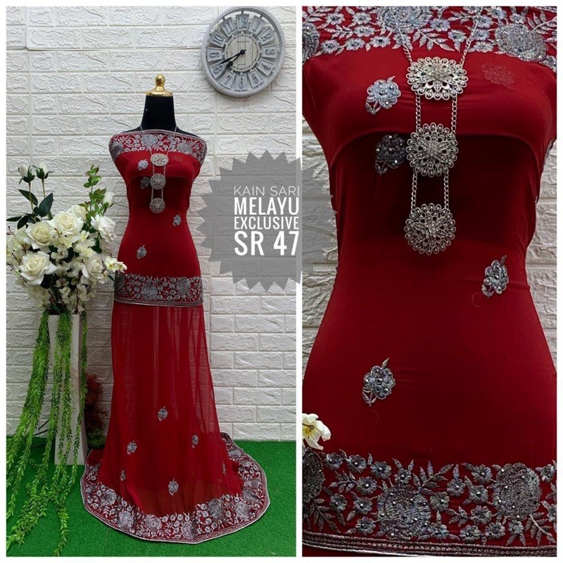 HOT SELLING 💥 Kain Pasang Saree Bollywood Kajol Taj Mahal 💥 | Shopee ...