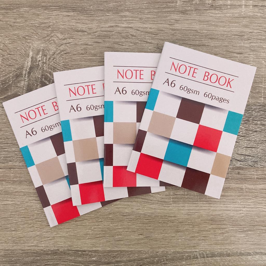 QUALITY A6 NOTE BOOK (60GSM*60 PAGES) | Shopee Malaysia