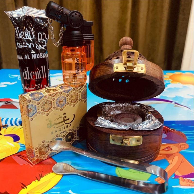 Set Bakhor kubah MABKHARA BAKHOOR Arab Incense Burner Wood | Shopee ...