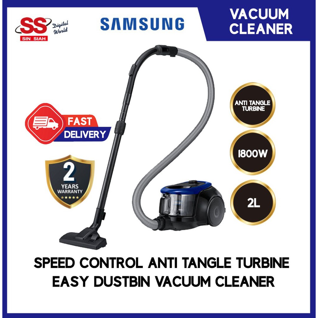 Samsung VC18M3110VB 1800W Speed Control Anti Tangle Turbine Easy ...