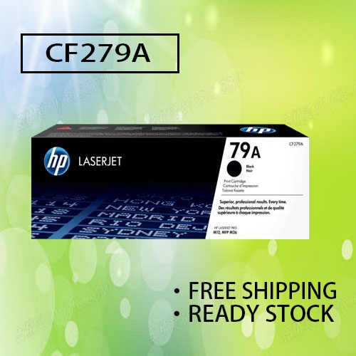 HP CF279A 79A Black Original LaserJet Toner Cartridge | Shopee Malaysia