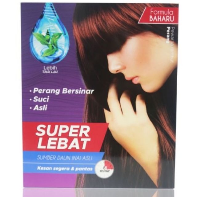 Dherbs Super Lebat Pewarna Rambut ( Perang ) | Shopee Malaysia