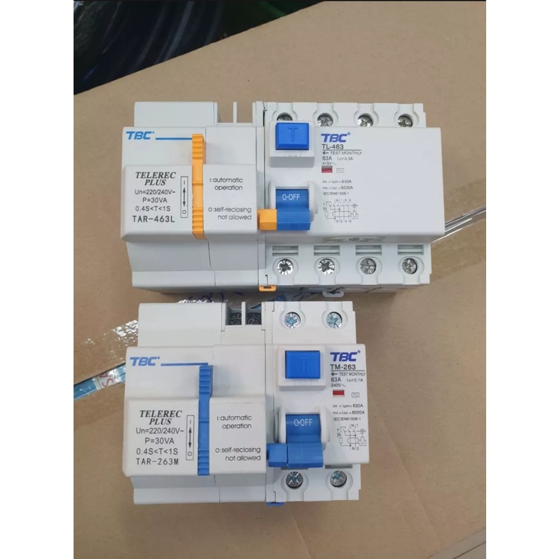 SIRIM ELCB AUTO RECLOSER - TBC 2&4P 63A ELCB AUTO RECLOSER SIRIM ...
