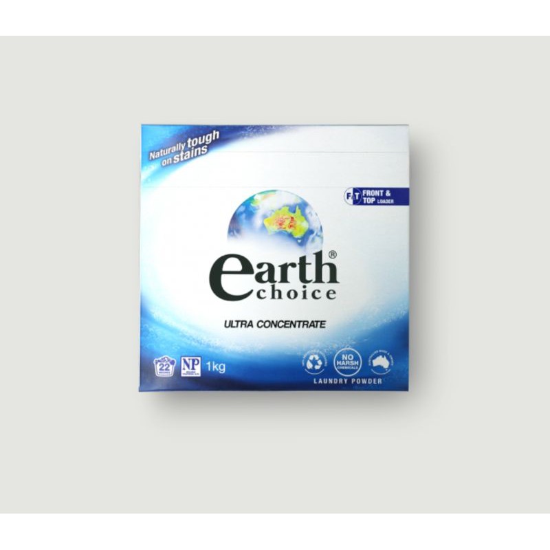 EARTH CHOICE LAUNDRY POWDER 2X ULTRA CONCENTRATED (TOP & FRONT LOADER ...
