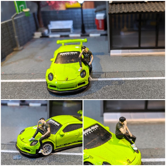 Gilbert - Miniature figure Scale 64 People Sitting 02 | Shopee Malaysia