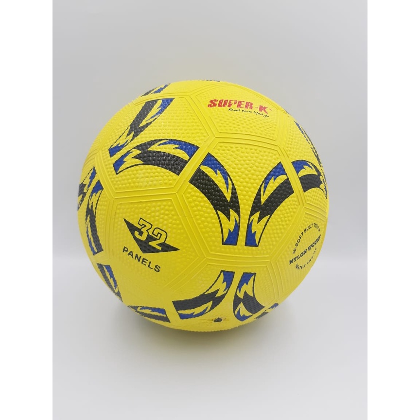 100% Rubber High Quality Football Size 5 Soccer Ball Bola Sepak/ Bola ...