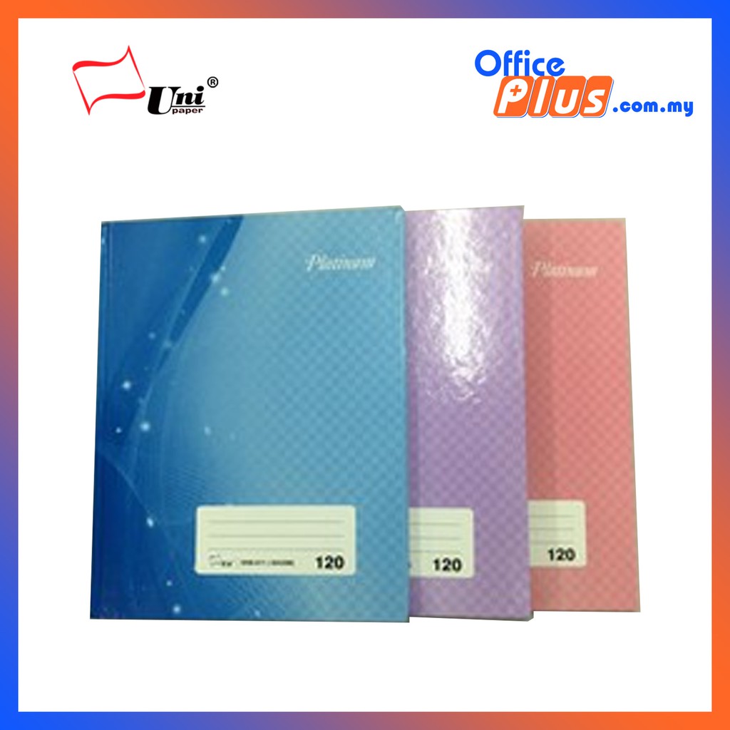 Uni Paper Quarto Book F5 120pages | Shopee Malaysia