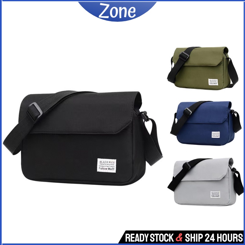 B122 Zone990 Quality Casual Man Men Sling Bag Messenger Bag Crossbody ...