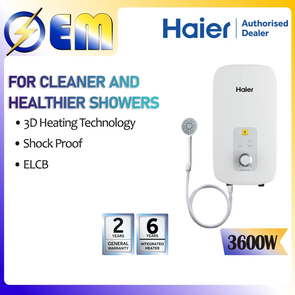 HAIER Water Heater Pemanas Air | Circular Clean Heating | EI36L1 ...
