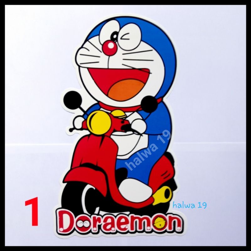 Cartoon Characters DORAEMON Car sticker jumbo sticker dashboard Vinyl ...