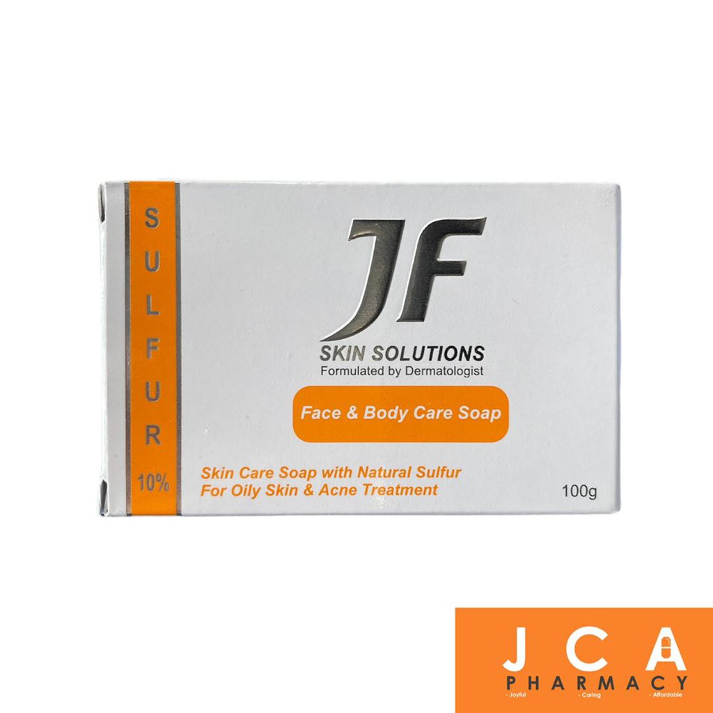 JF SULFUR FACE AND BODY CARE SOAP 100G [EXPIRY: MAR 2025] | Shopee Malaysia