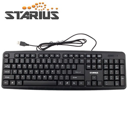 Keyboard Slim Wired USB Keyboard standard keyboard | BeeCost