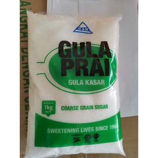 GULA PRAI 1KG/GULA PASIR 1KG/GULA KASAR/SUGAR | Shopee Malaysia