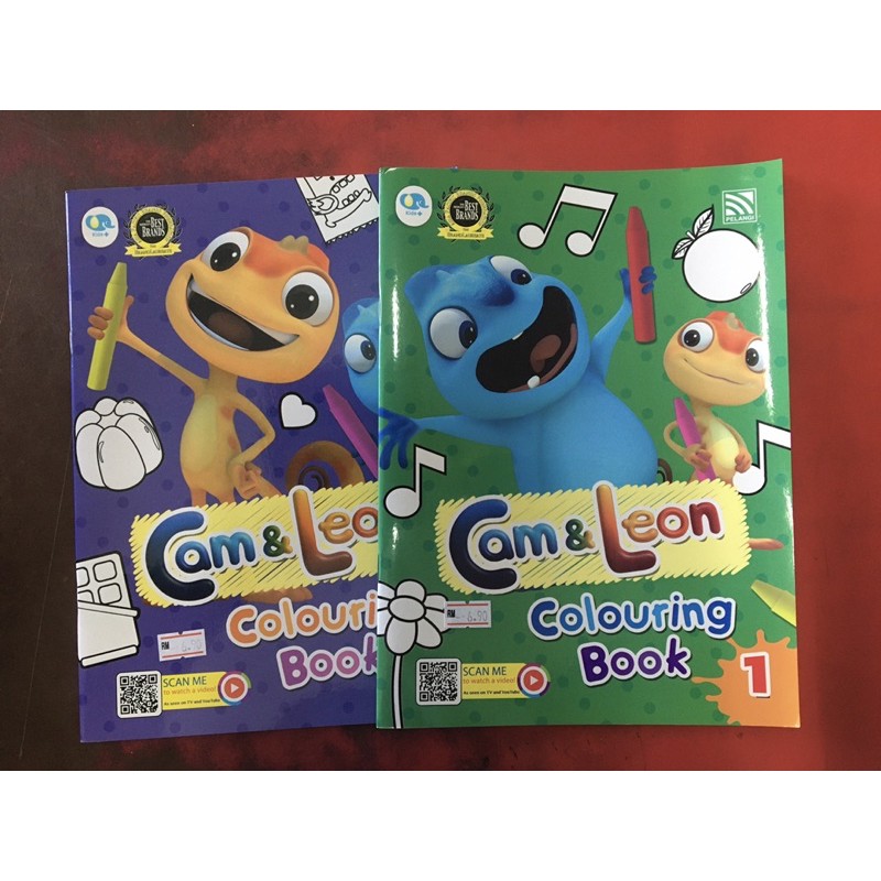 Cam & Leon Colouring Book | Shopee Malaysia