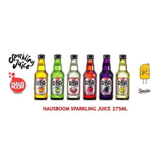 HausBoom Sparkling Juice 275ML | Shopee Malaysia