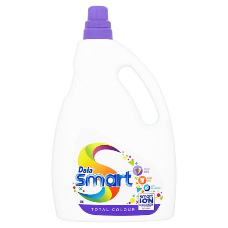 Daia Smart Total colour Concentrated Liquid Detergent 4kg (PURPLE ...