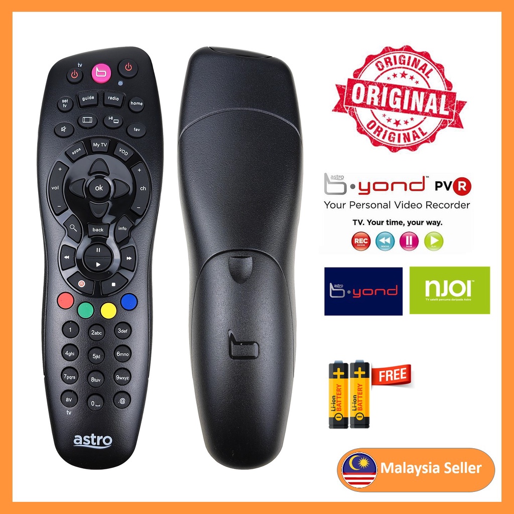 Original @stro Beyond Njoi Satellite Receiver Remote Control | Shopee Malaysia