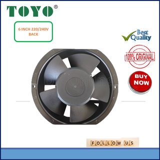 TOYO COOLING BLOWER FAN 240VAC ~ 6" BALL BEARING,(TOYO/TM-172S1B-32W-A240D) | Shopee Malaysia