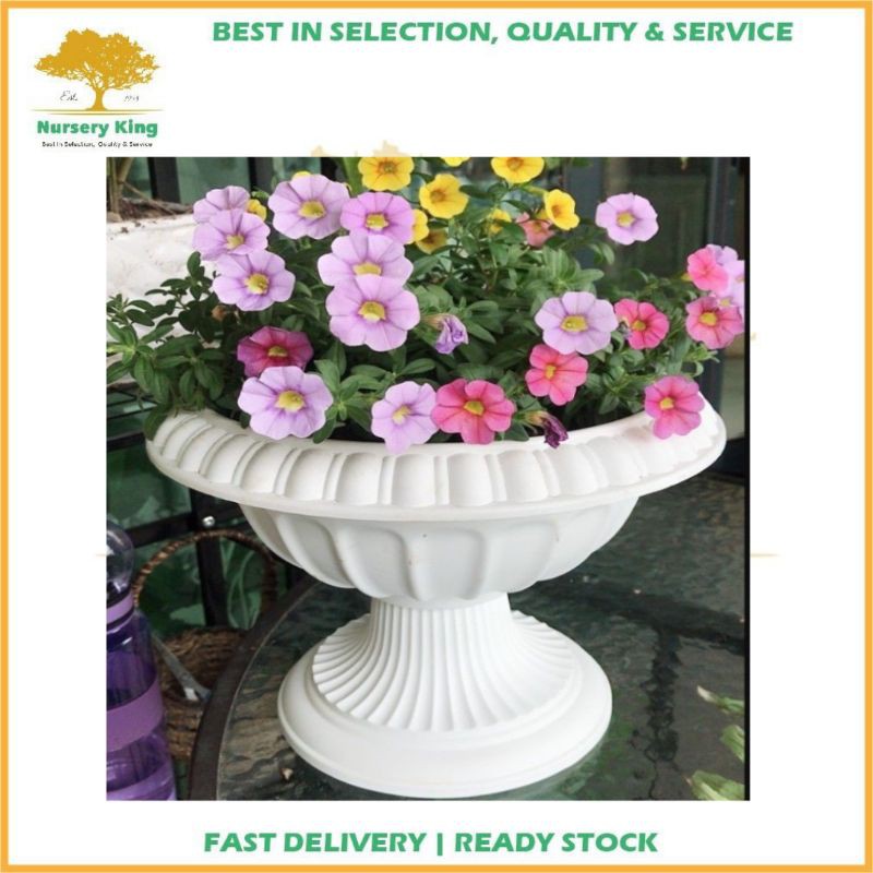 Pasu Bunga Corak Cantik Antique Flower Pot | Shopee Malaysia