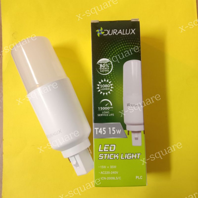 Duralux 15W PLC LED Stick Bulb (DAYLIGHT) | Shopee Malaysia
