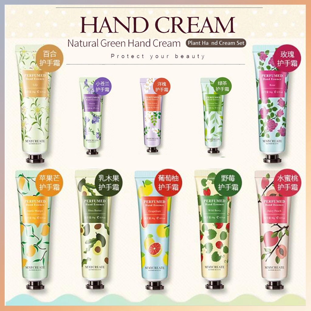 Hand Cream Moisture Fragrance Fruit floral fragrant type Hand Cream ...