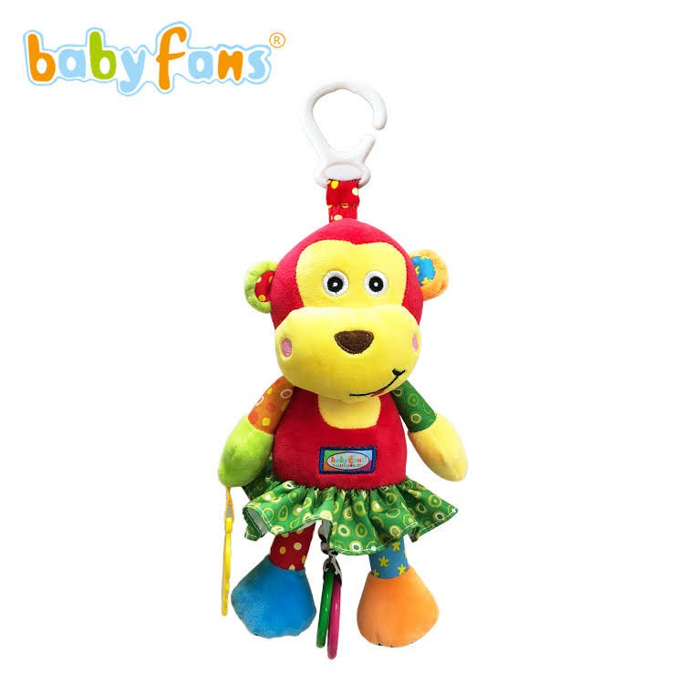 BabyFans Musical Stuffed Baby Early Development Educational Stroller ...