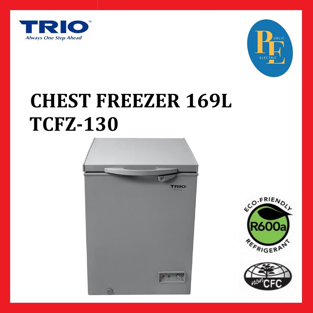 Trio 129L CFC Free Chest Freezer - TCFZ-130 | Shopee Malaysia