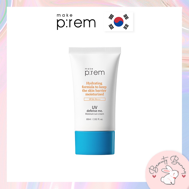 Make Prem UV Defense Me. Moisture Sun Cream 60ml | Shopee Malaysia