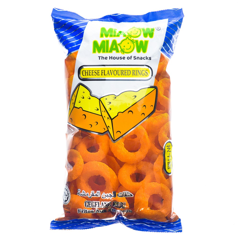 Miaow Miaow Cheese Flavoured Rings 60g | Shopee Malaysia