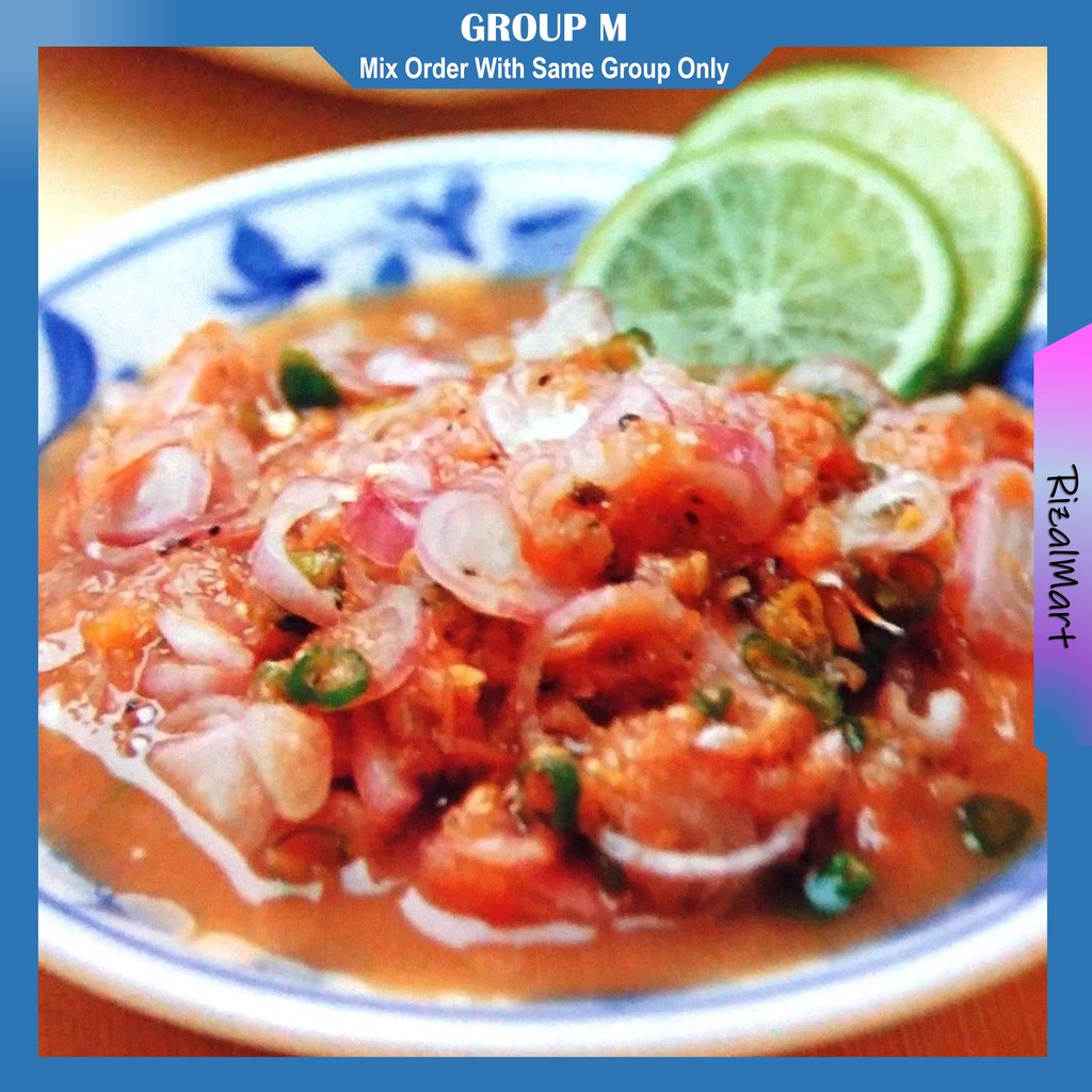 Cencalok Cincalok Udang Geragau Cincalok Sotong Cincalok Cili Asli ...