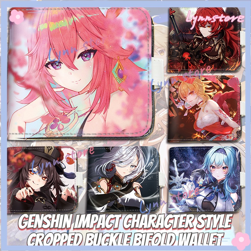 Genshin Impact Shenhe Hutao Diluc Ganyu Yae Miko Anime Buckle Short ...