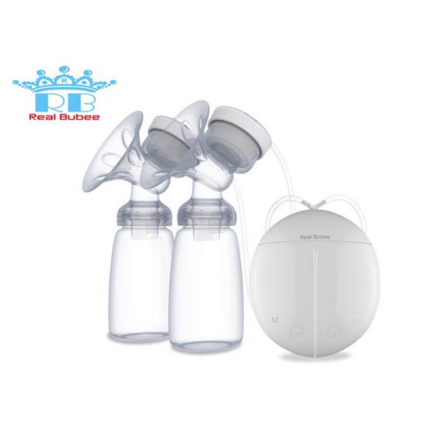 REAL BUBEE DOUBLE AUTO ELECTRIC BREASTPUMP PAM SUSU BREAST Pump ...