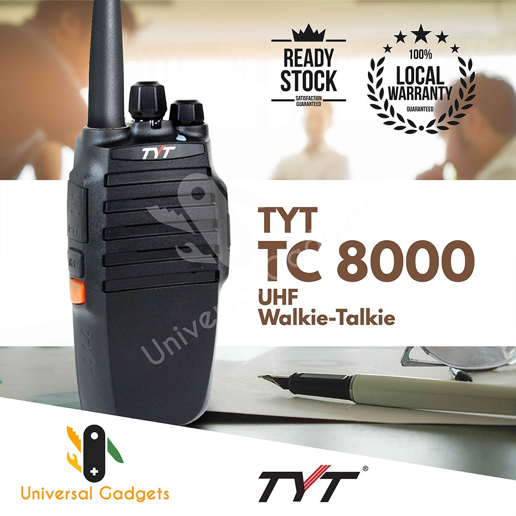 TYT TC 8000 UHF Walkie Talkie | Shopee Malaysia