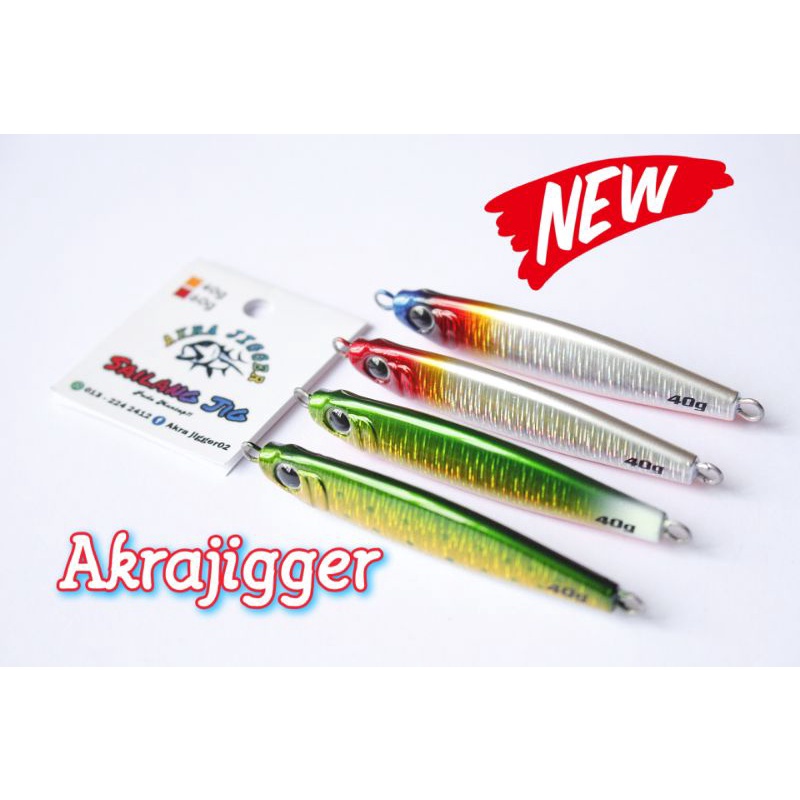 New!! Akra Light Jig ( Sailang Jig ) 40g | Shopee Malaysia